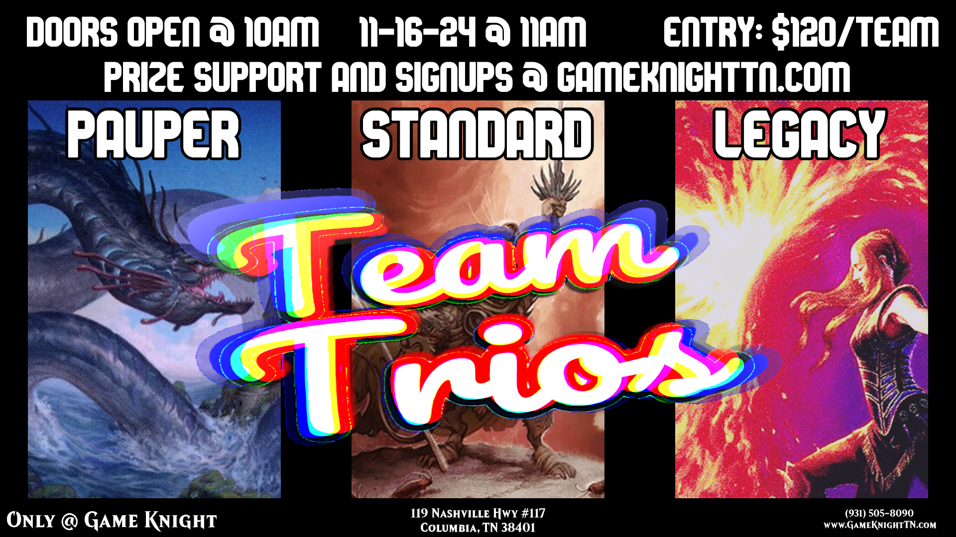 Home | Game Knight - Columbia, TN